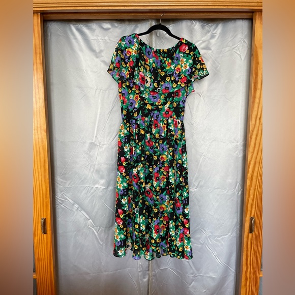 Caron | Dresses | Vintage Floral Caron Chicago Dress | Poshmark